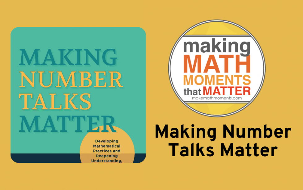 Making Number Talks Matter - Cathy Humphreys and Ruth Parker - Book Review