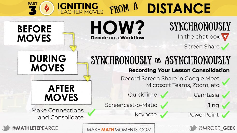 How To Make Math Moments From A Distance | Teaching Remotely