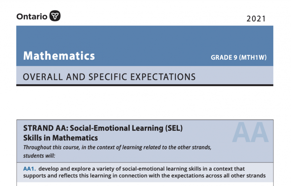 MTH1W Grade 9 De-streamed Mathematics Resources & Teacher Supports