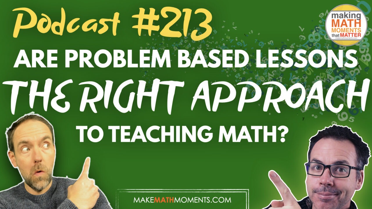 Making Math Moments That Matter Podcast - Make Math Moments