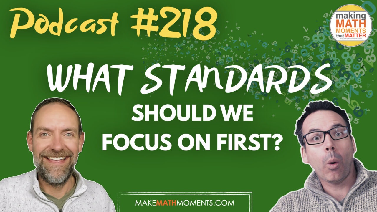 Making Math Moments That Matter Podcast - Make Math Moments