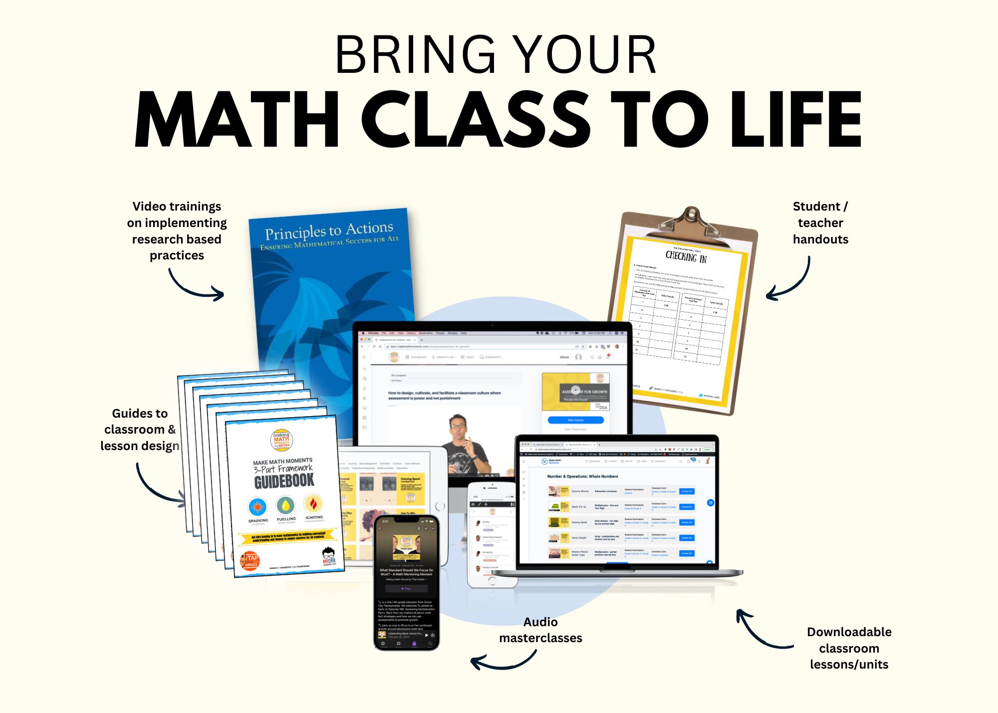 Make Math Moments Academy | Lessons, Activities & PD