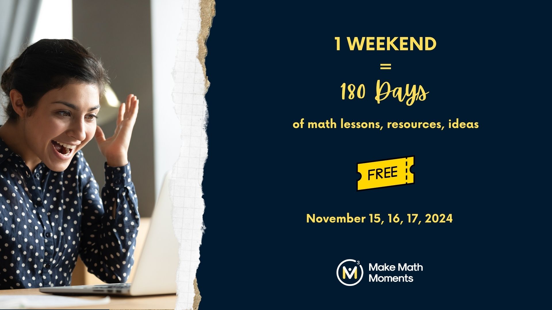 Make Math Moments Virtual Summit 2025 | Free Online Math Conference