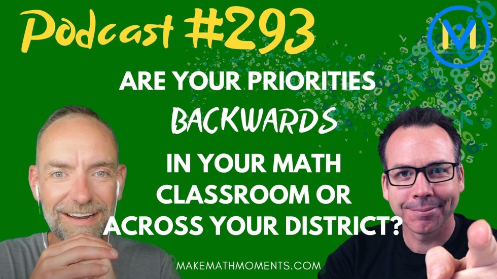 Making Math Moments That Matter Podcast - Make Math Moments