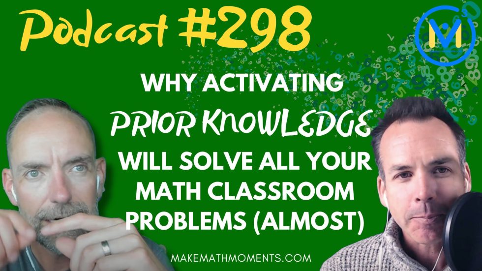 Making Math Moments That Matter Podcast - Make Math Moments