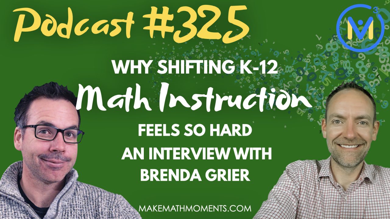 Making Math Moments That Matter Podcast - Make Math Moments