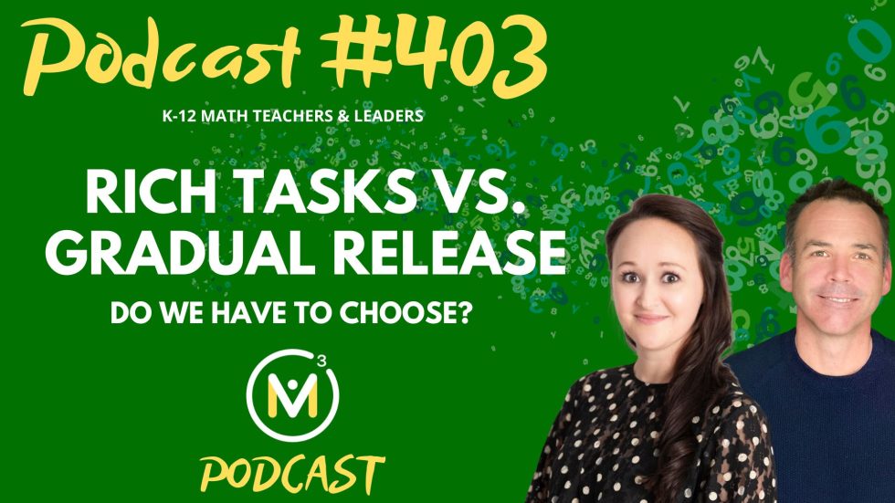 Making Math Moments That Matter Podcast - Make Math Moments